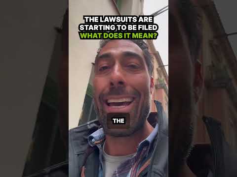 The lawsuits are starting to be filed