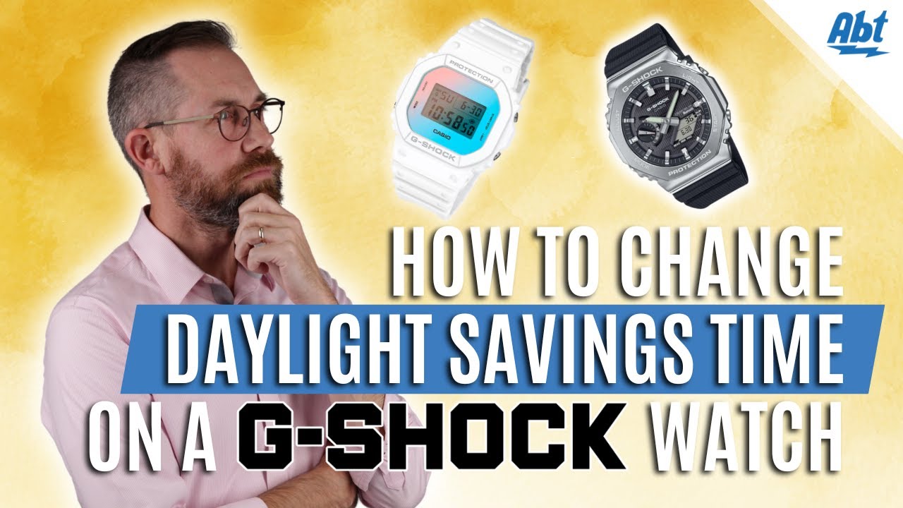 How to Change Daylight Savings Time on a G Shock Watch