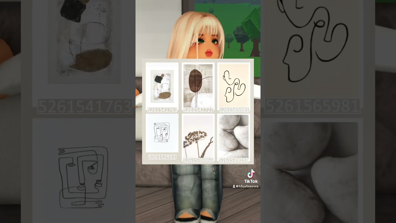 Modern Decal codes!💕 #famousshorts #viralvideo #bloxburg #roblox #bloxburgdecals