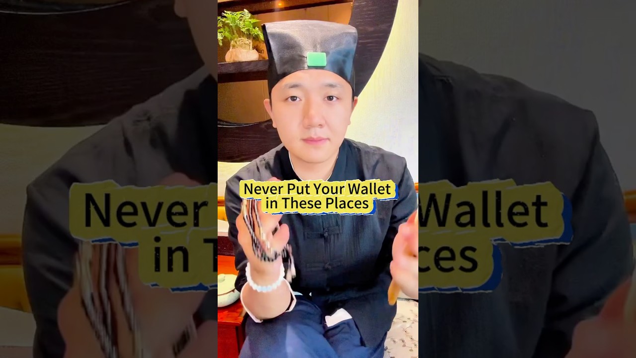 Never Put Your Wallet in These Places #wealth #moneytips #manifestation #fengshui #metaphysics