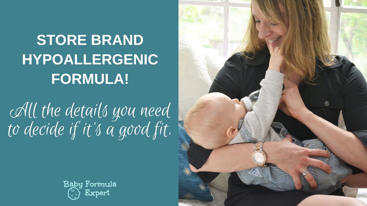 Store brand HYPOALLERGENIC formula!!! All the details you need to decide if it’s a good fit 🍼💕