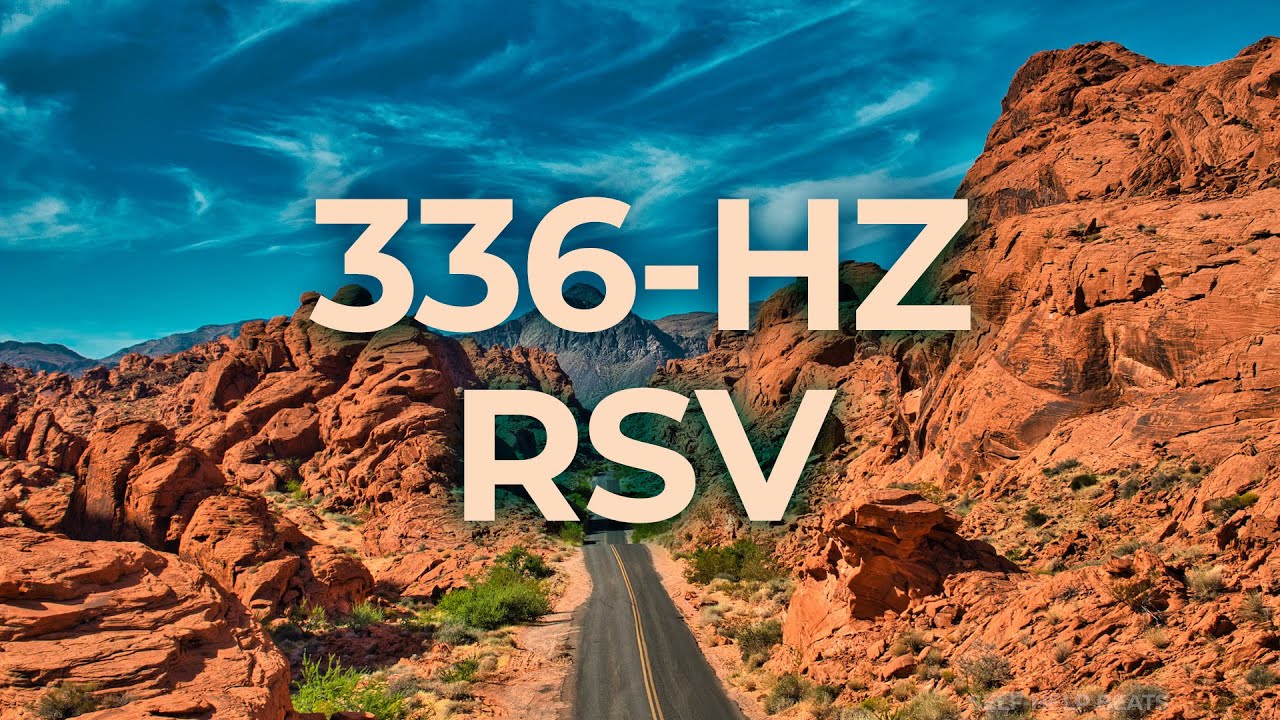 336-Hz Music Therapy for Respiratory Syncytial Virus RSV | 40-Hz Binaural Beat | Relaxing, Calming