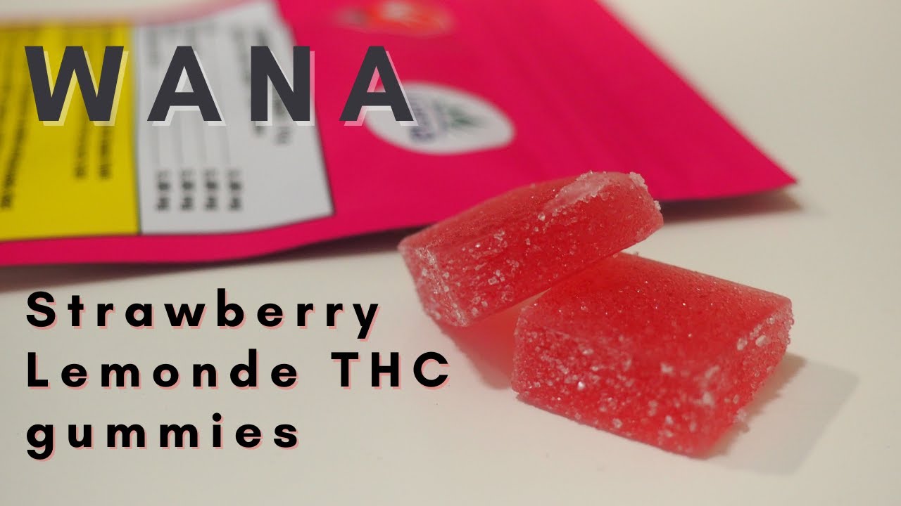 WANA - Strawberry Lemonade 1:1 THC/CBC Gummies - Review