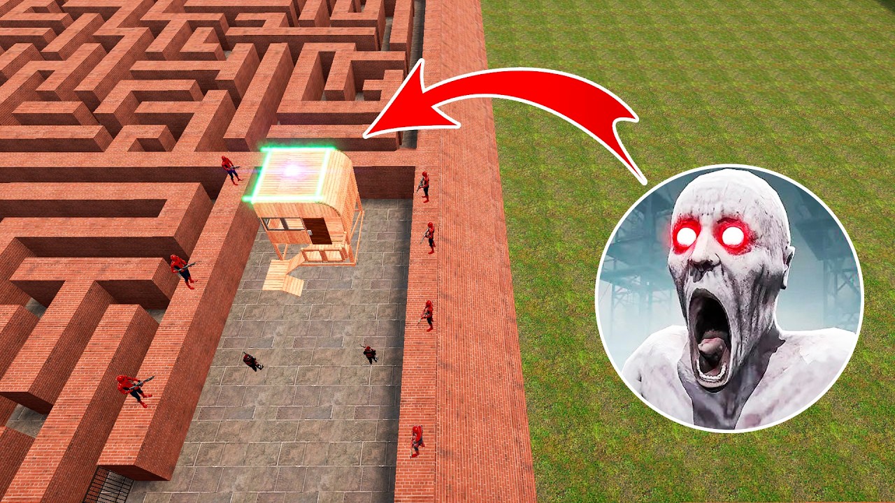 SPIDER-MAN VS SCP-096 — DID HE CATCH IT?