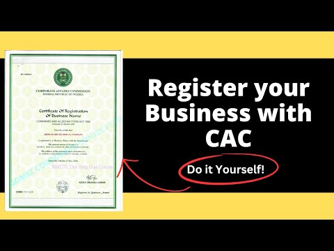 Register your Business name with CAC by Yourself in 2025//CAC Business Name Registration 2025