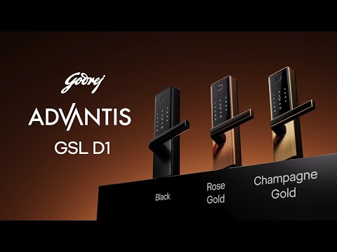 Godrej Locks Digital Lock I Advantis GSL D1 Lock for Main Door I7 ...