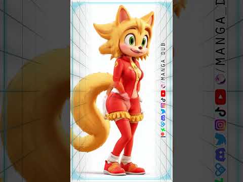 [TG TF] Tails to Tailsko 💖 #aiart #boytogirl #m2f #genderbending #mtf #tgtf #transformation