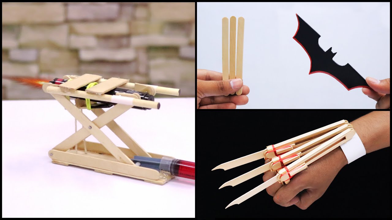 3 Best Popsicle Stick DIY Craft