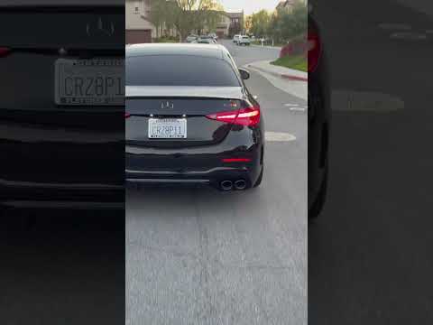 New 2023 c43 amg! The exhaust sounds much better than you think. Don’t be fooled it sounds great!!!