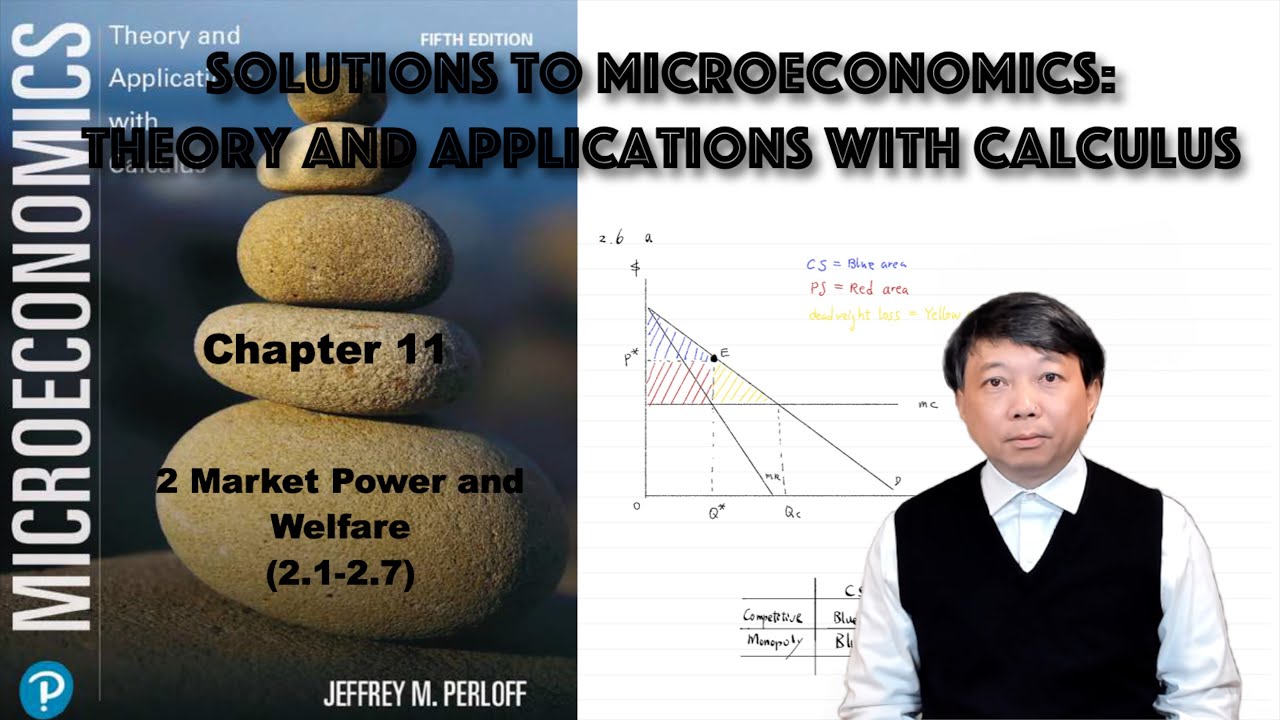 Solutions to 11.2 Monopoly Market Power and Welfare (2.1-2.7) | Chapter 11 | Microeconomics