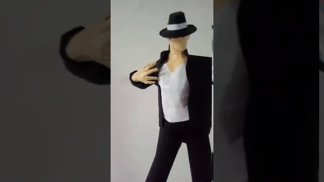 Michael jackson papercraft