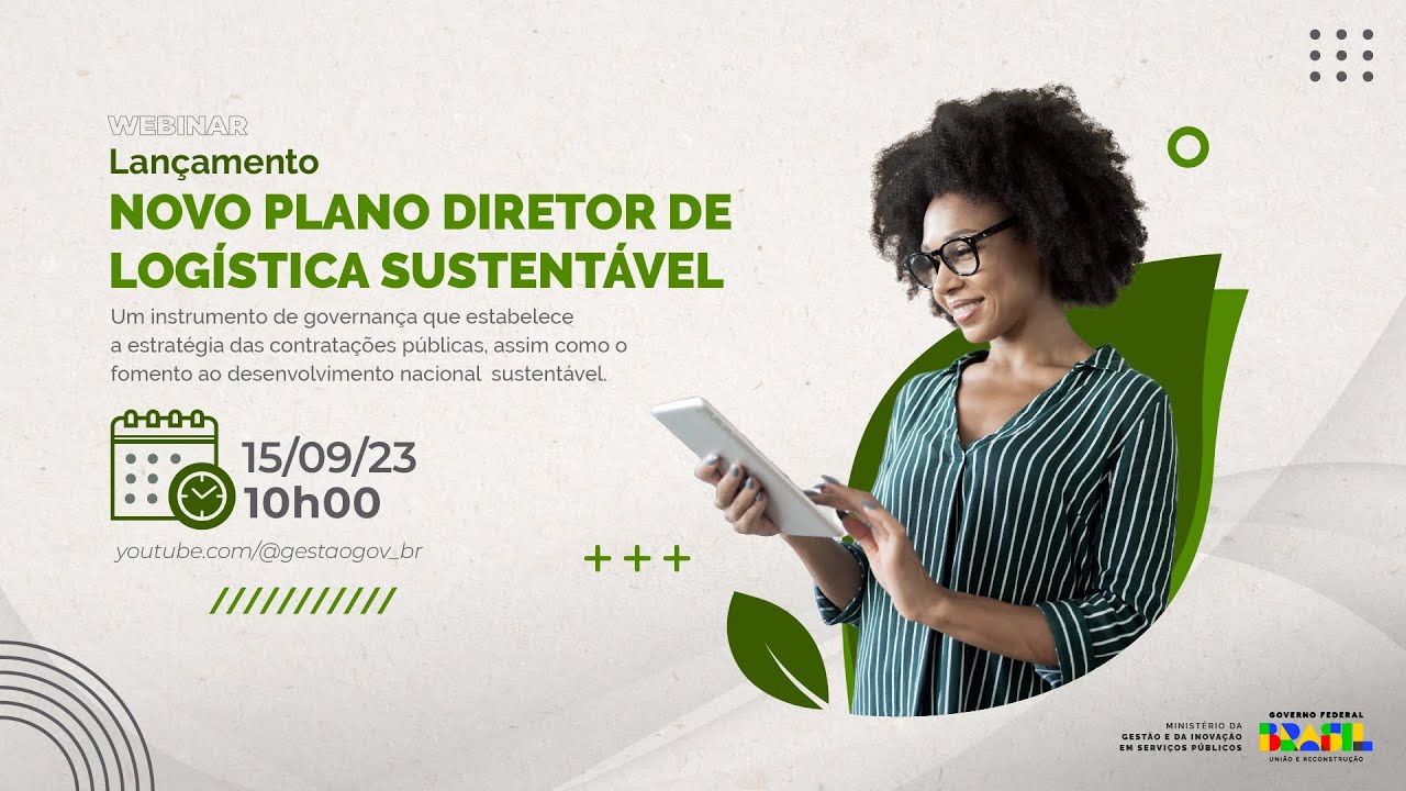 Webinar - Novo Plano Diretor de Logística Sustentável