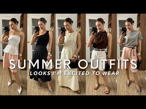 OUTFITS I'M EXCITED TO WEAR | SUMMER OUTFIT INSPIRATION