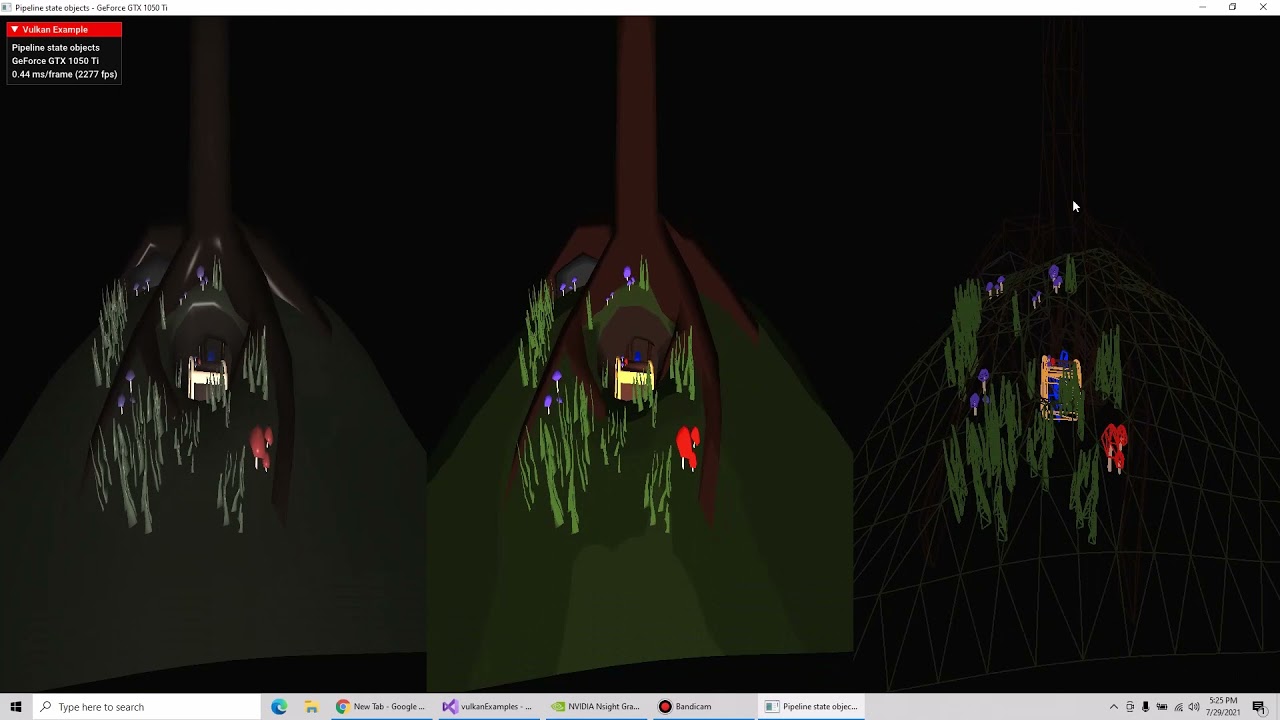Vulkan API Discussion  | Pipeline Derivatives | Nsight Graphics Geometry Feature | Cuda Education
