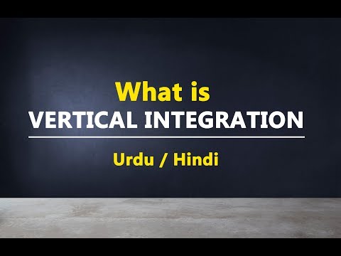 What is Vertical Integration with Example? Urdu / Hindi