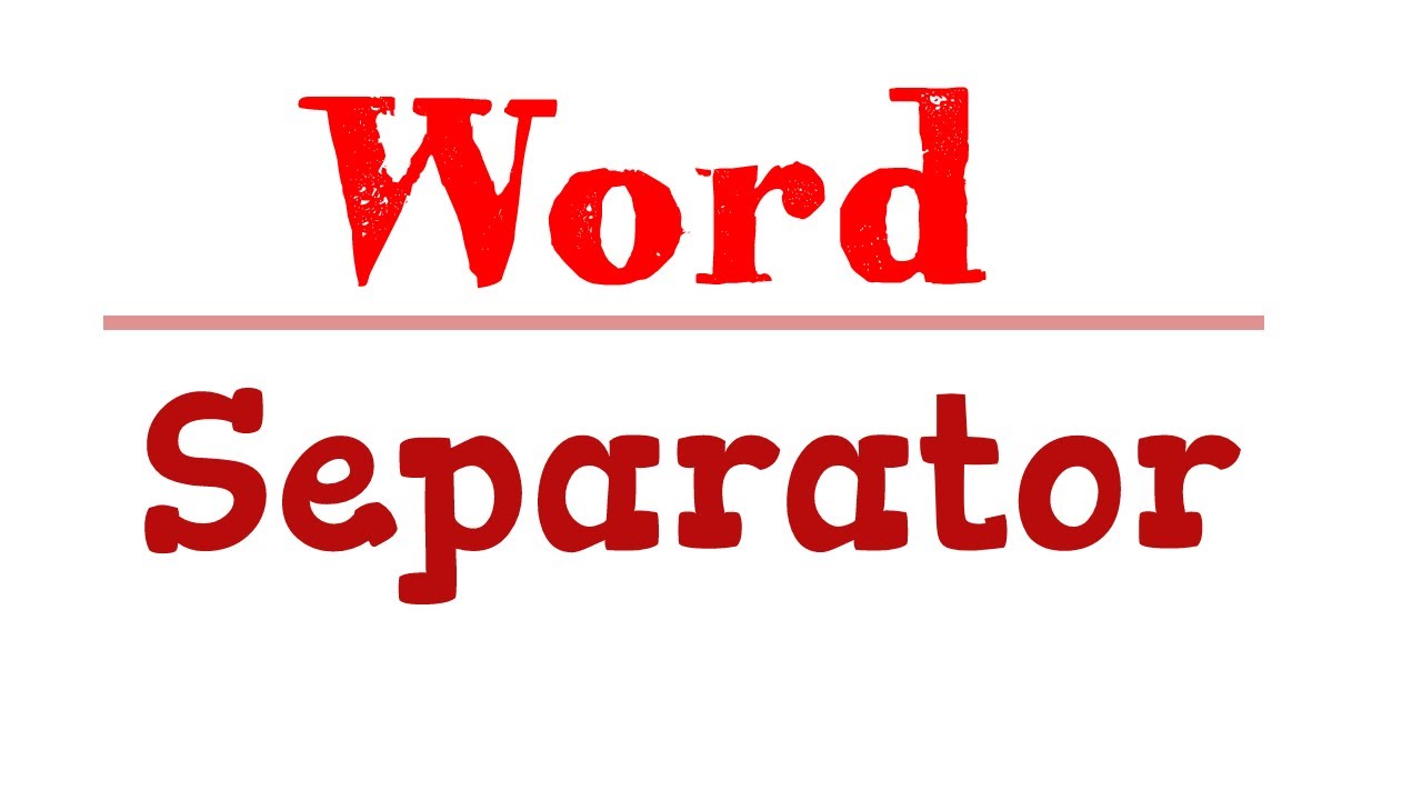 8.14 Word Separator | Starting Out With Java