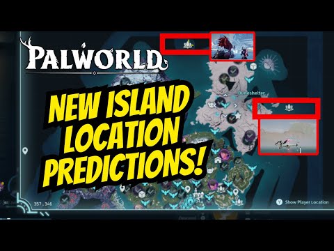NEW PALWORLD ISLAND LOCATION PREDICTIONS and why! Comment yours here too