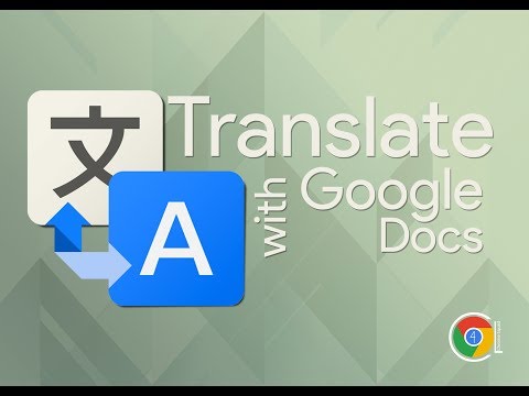 Google Docs Translate