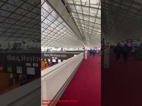 Paris Charles de Gaulle Airport Terminal 2F