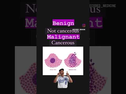 What is the difference between benign and malignant? | Decoded Medical Terminology | Beginner Facts