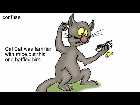 baffle meaning | Vocabulary for Kids | Children's Dictionary | Learn English Vocabulary