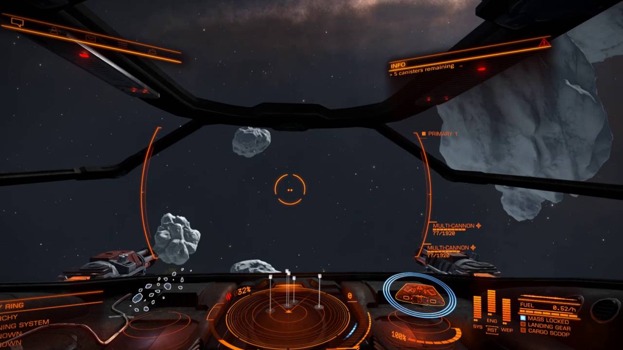 Elite Dangerous - Training Mission [Target Practice]
