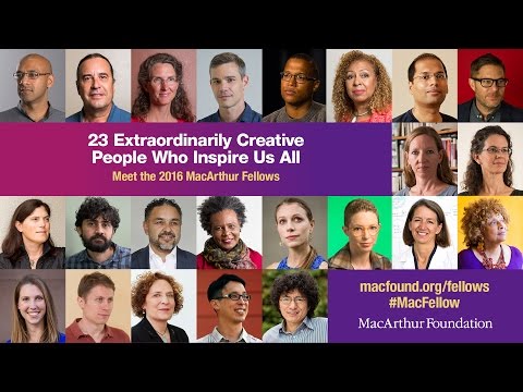 Meet the 2016 MacArthur Fellows