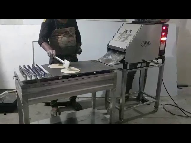 Semi Automatic Chapati Making & Pressing Machine - Semi Automatic ...