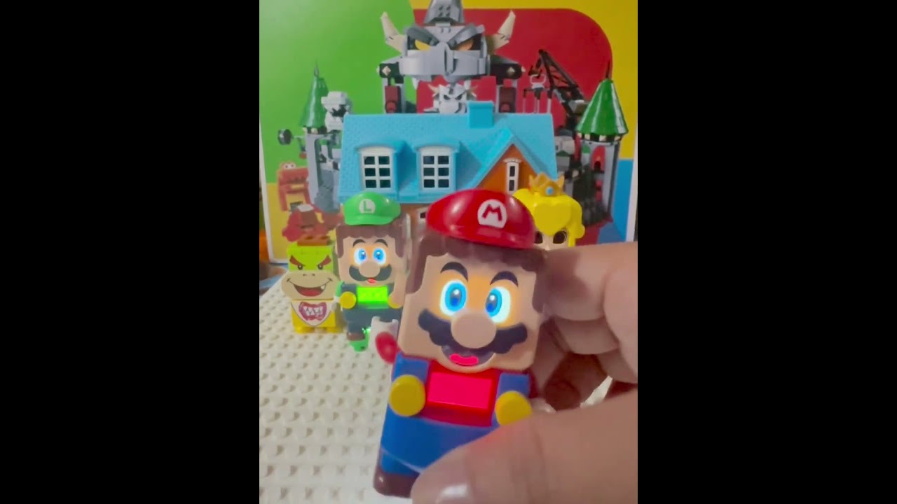 Does it works? When All Lego Mario OFF their buttons, See what happen 26.40 #shorts  #fyp  #trending