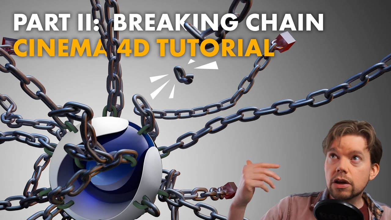 Cinema 4D Tutorial Part 2: Fast Accurate BREAKING Chains