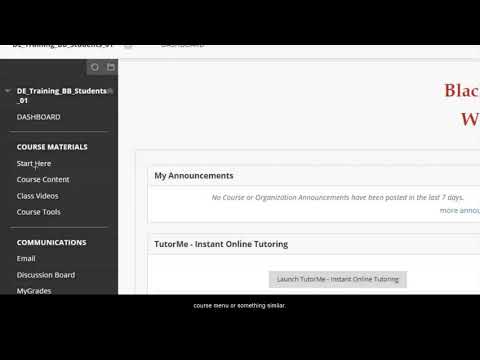 Locating Course Materials