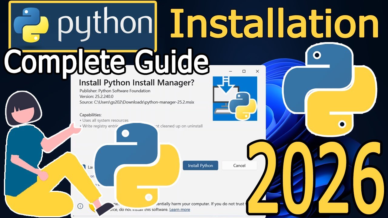 How to Install Python on Windows 10/11 [ 2026 Update ]