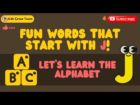 Fun Words with the Letter J | Learn the Alphabet for Kids | Super Simple ABCs