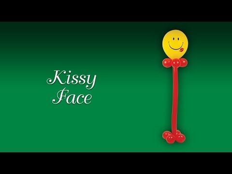 Kissy Face Balloon Design