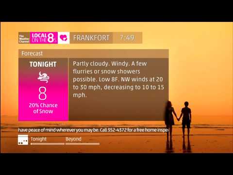 The Weather Channel - Frankfort, KY HD Local Forecast - 2/14/2015 7:49pm