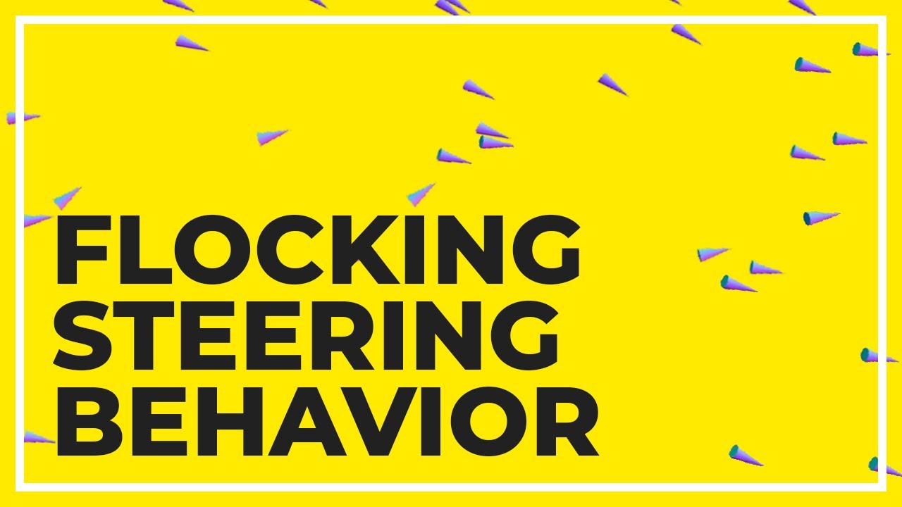 Flocking Steering Behavior With Yuka - Three.js & AI Tutorial