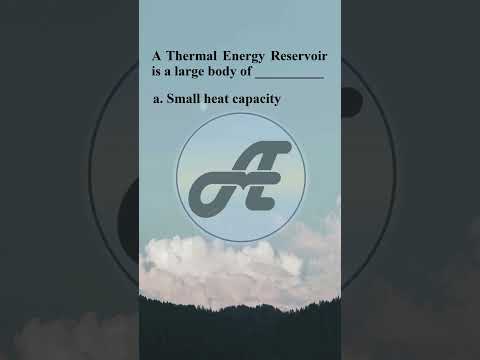 Thermal Reservoir #thermodynamics #shorts #youtubeshorts