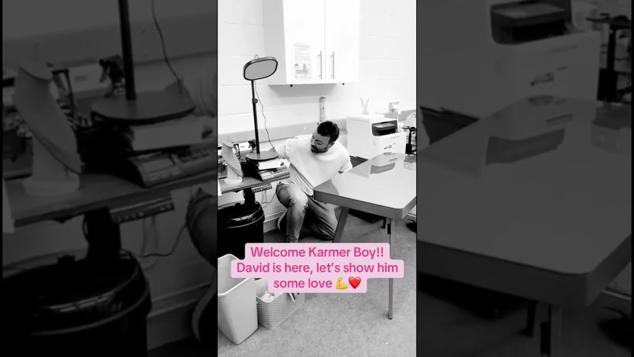 We welcome David to the Karmer dream team! Great to have you here darling!! 🥰💪🏻⭐️