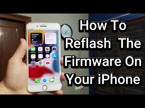 How To Reflash IOS Firmware On Your iPhone 7 Plus Or Any iPhone