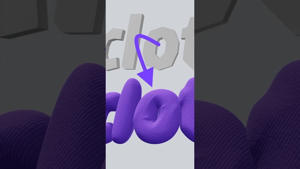 🧵 Make 3D Fabric Text in FontTextUp (No Blender!) — 60-Second Tutorial  #3dtext #design #fontstyle
