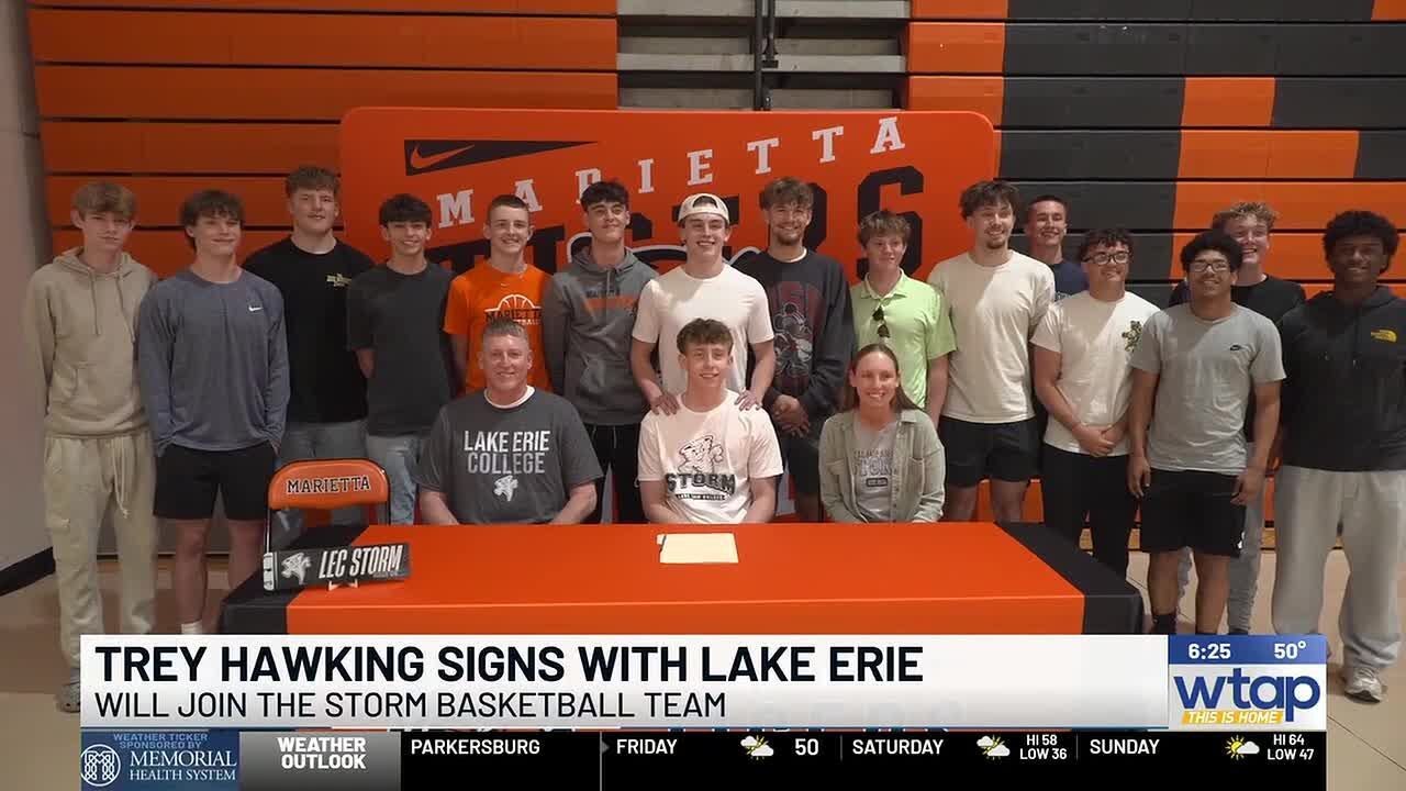 Trey Hawkins signs with Lake Erie College