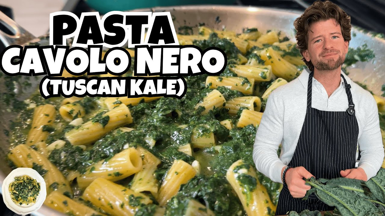 Tuscan Kale Pasta | Pasta con Cavolo Nero - A Taste of Tuscany in Your Kitchen