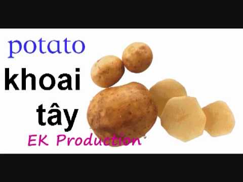 Vocabulary (Fruits and Food) | Vietnamese for Beginners | SimplyEK