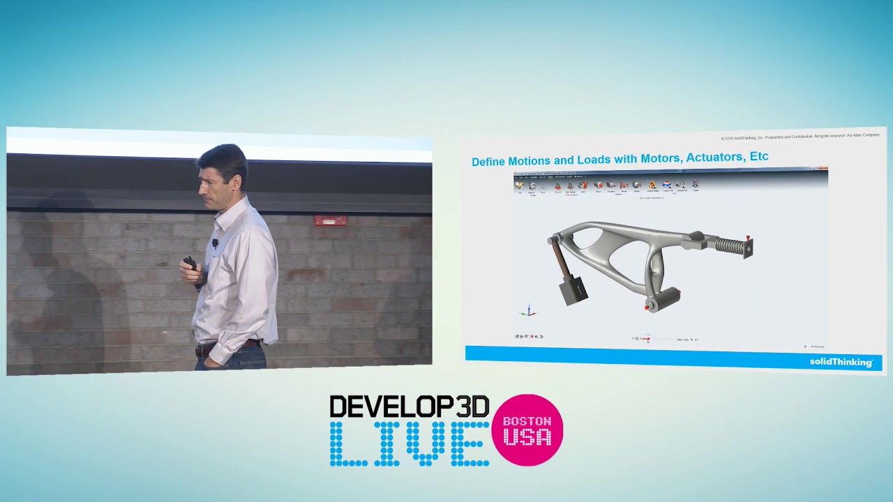 DEVELOP3D LIVE 2017: James Dagg, Altair/solidThinking