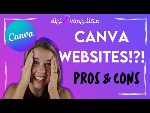 CANVA WEBSITES in 2022: Pros & Cons