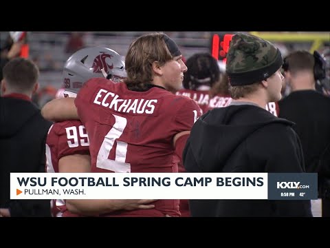 WSU football spring camp begins