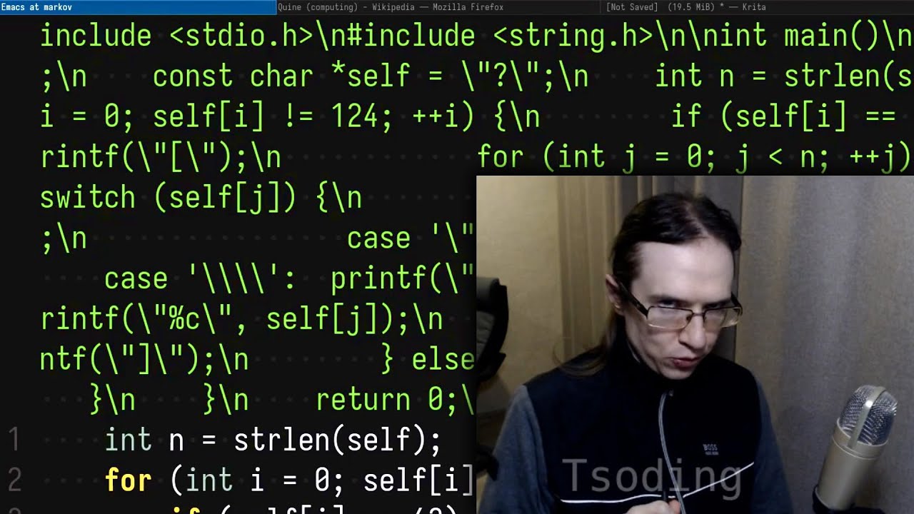 Self-Reproducing Programs