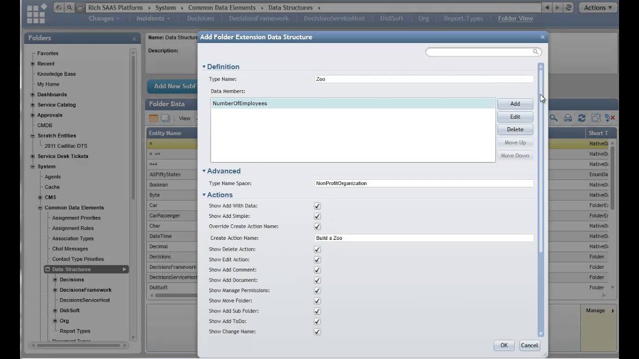 Creating Process Extension Data Structure