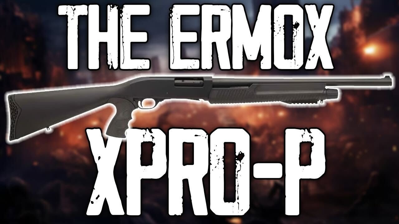 Ermox XPro-P 12 Gauge 18.5" Barrel Pump Action Shotgun, Pistol Grip Stock