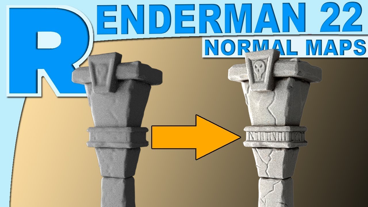 Renderman 22 Normal Maps Tutorial